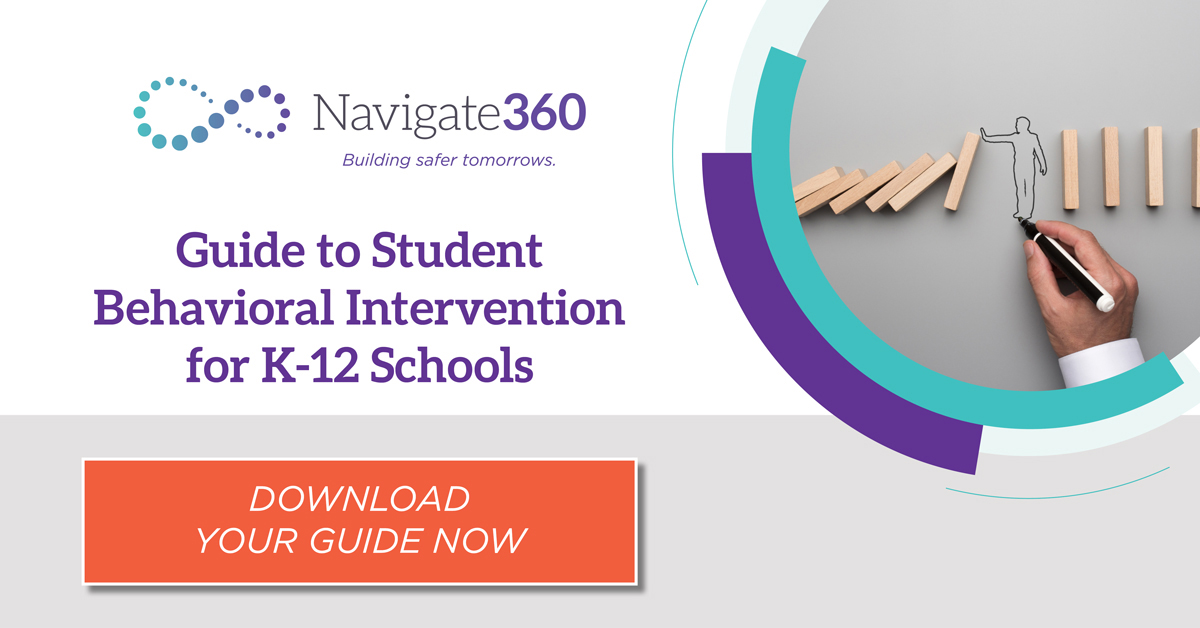 Guide to Student Behavioral Intervention for K-12 Schools