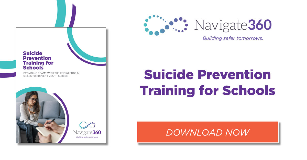 Suicide Prevention Training for Schools Brochure | Navigate360